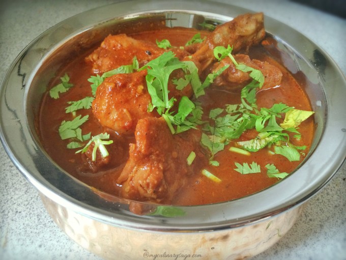 Koli Curry / Coorg Chicken Curry - My Culinary Saga